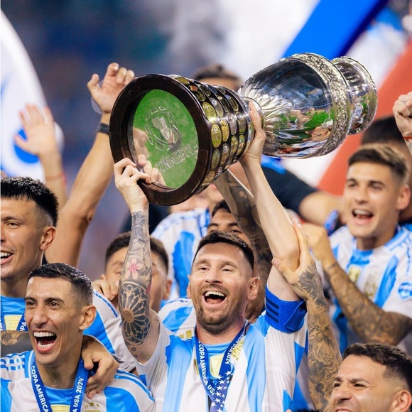 Shirts | Lionel Messi Argentina Copa America Finals July 14th 224 Vs ...